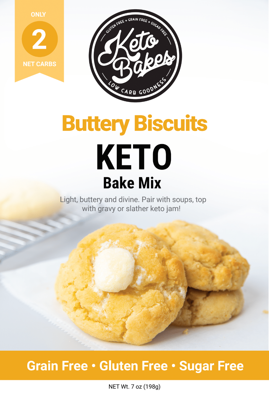 Keto Buttery Biscuits Mix – KetoBakes