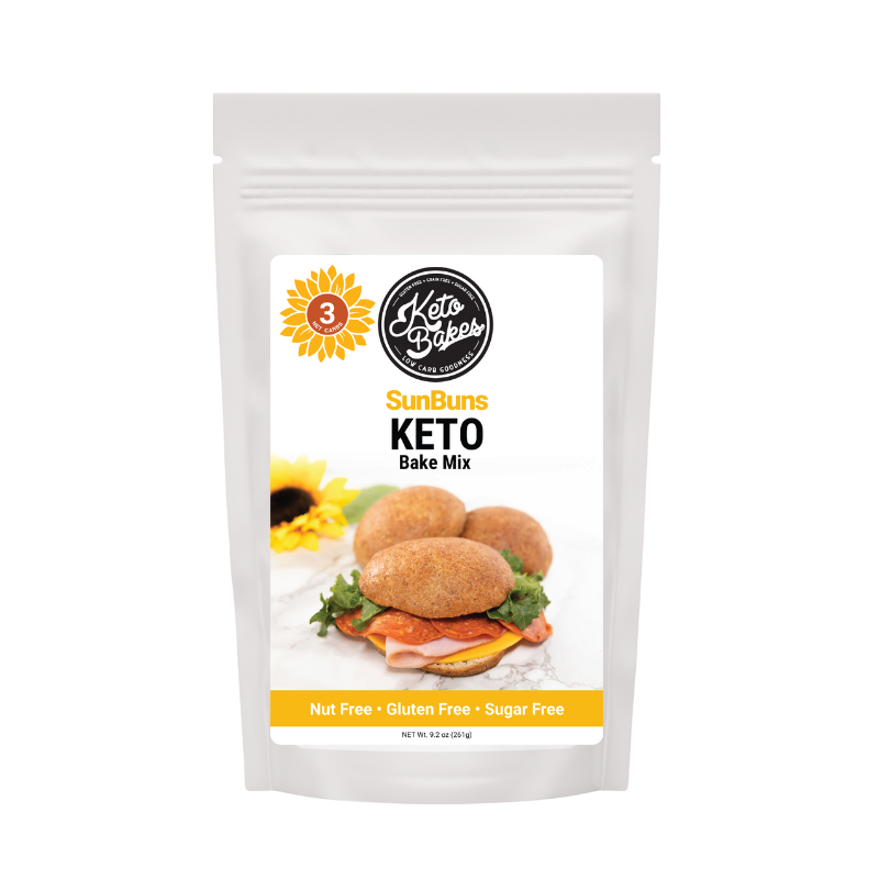SunBuns Keto Sandwich Buns Mix – KetoBakes